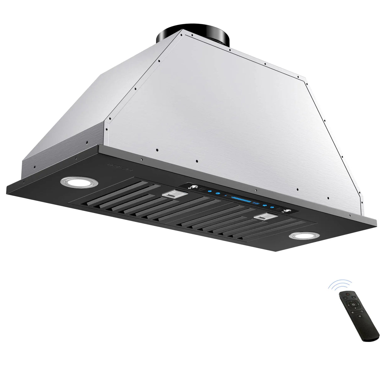 IKTCH Built-in/Insert Range Hoods 900 CFM Ducted / Ductless Stainless