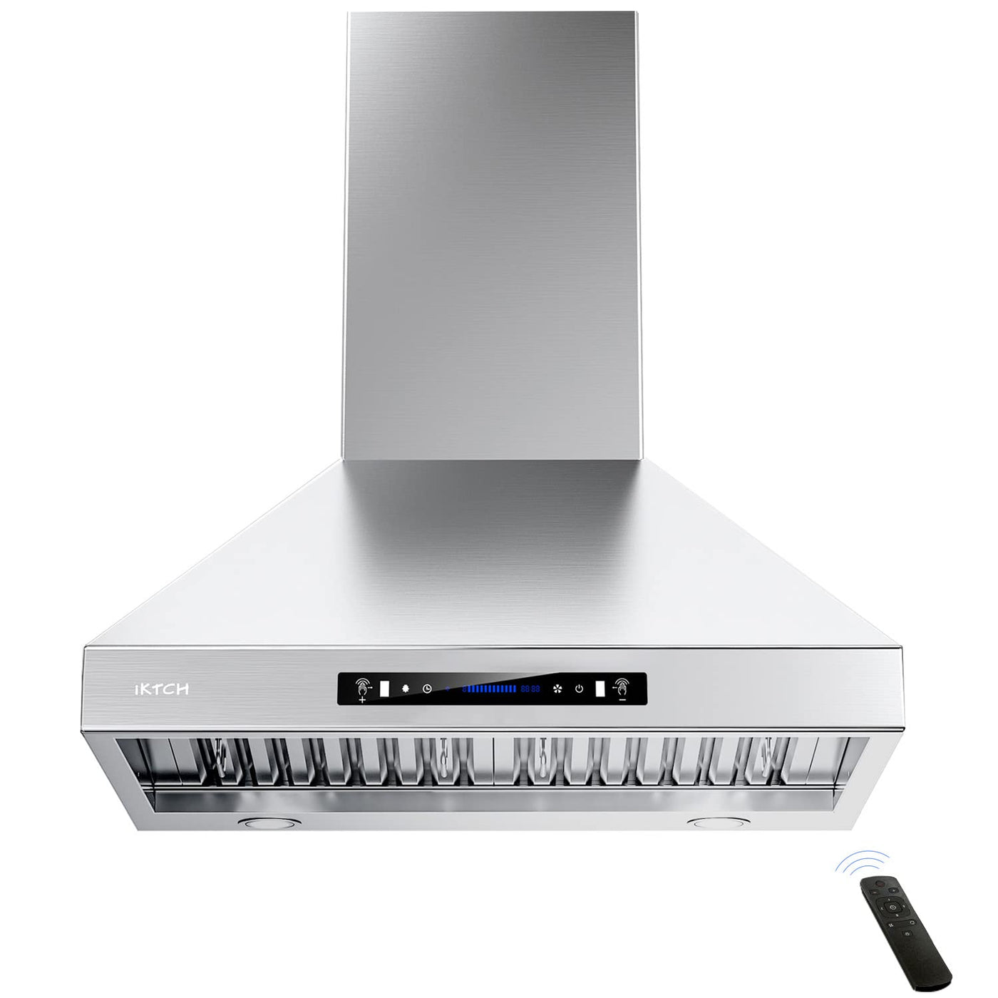 Wall Mount Range Hoods 900 CFM Ducted / Ductless Kitchen Vent Hoods IK
